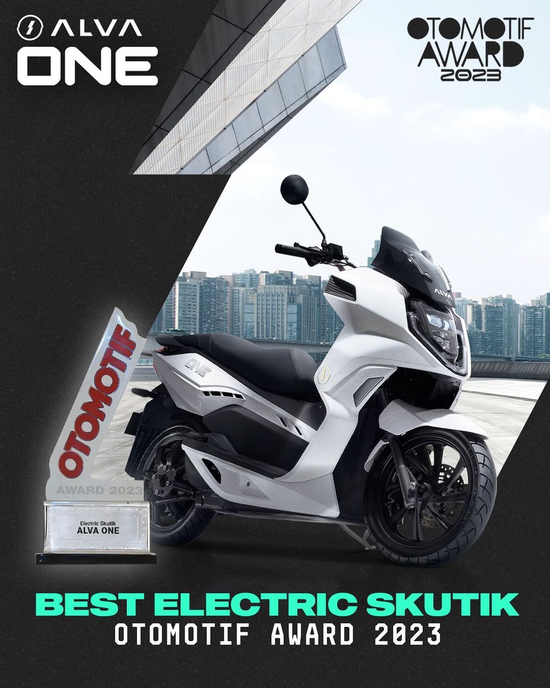 Rekomendasi Motor Listrik Terbaik Berdesain Maxi Skuter